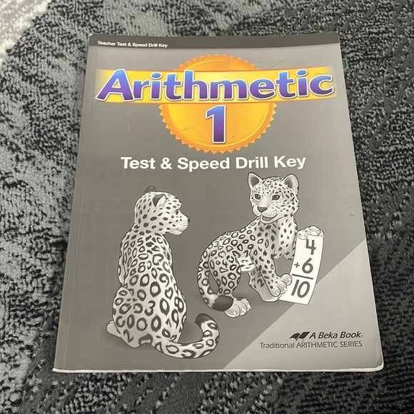 Other | Abeka Arithmetic 1 Testspeed Drills Key | Poshmark